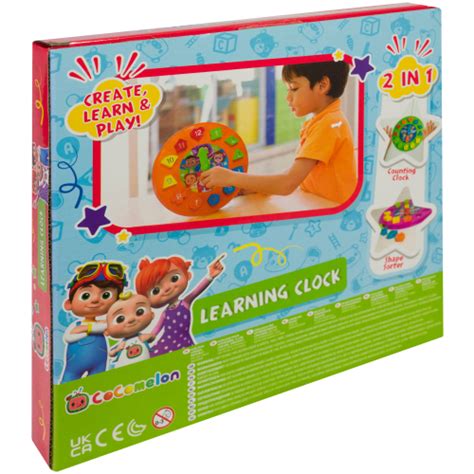 Cocomelon Learning Clock Clicks