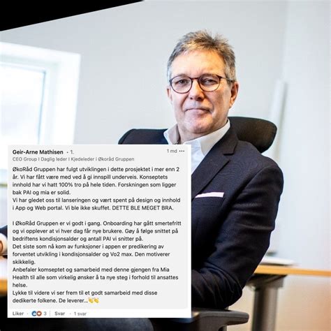 Kenneth Ervik Posted On Linkedin