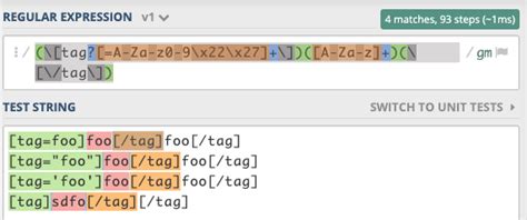 Regex For Capturing The First Closing Tag In Bbcode Stack Overflow