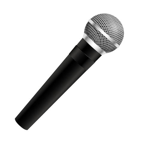 Premium Psd Realistic Microphone Illustration