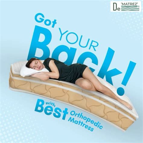Got Your Back With The Best Orthopedic Mattress At Dematrez Poster