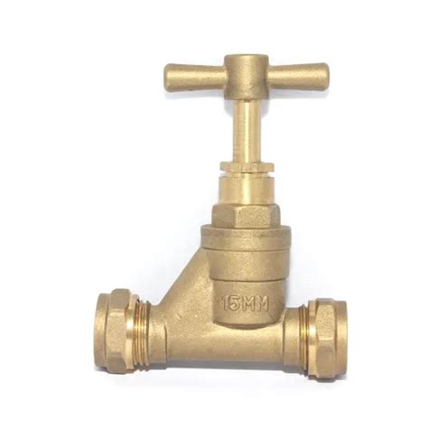 Brass Compression Stop Valve High Quality Brass Compression Stop Valve