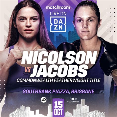 Skye Nicolson 4 0 Lands Her First Title Shot As She Fights For The Vacant Commonwealth