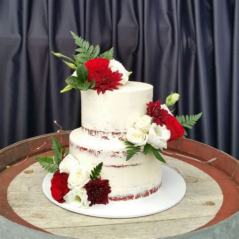 Red Velvet Wedding Cake