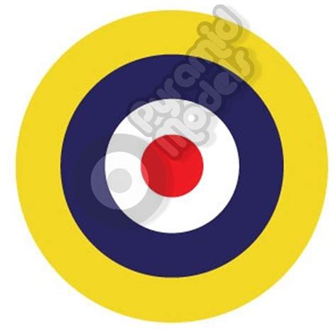 Raf British Roundel Type A1 Pyramid Models