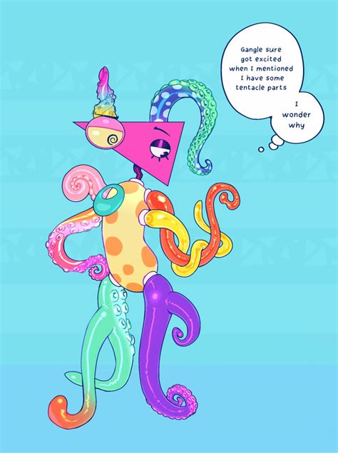 Rule 34 Ambiguous Gender Blue Background Dildo English Text Glitch Productions Hi Res Living