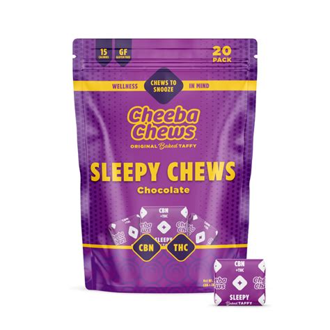 Cheeba Chews Sleepy Chocolate Cheeba Chews 20pk