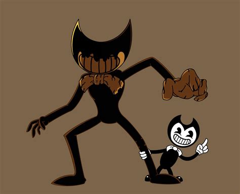 Big And Small Bendy Fnf Indie Cross Style R Bendyandtheinkmachine