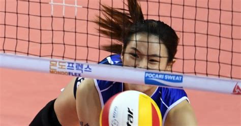 Ss포토 채선아 떨어지면 안 돼기업은행 인삼공사