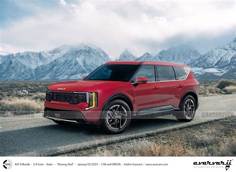 Camouflaged 2026 Kia Telluride Spied In Transit Near Cd Hq