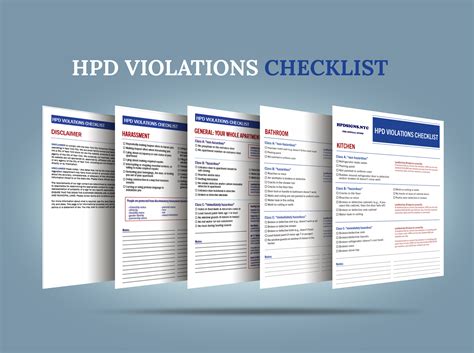 Hpd Nyc Required Signs Checklist