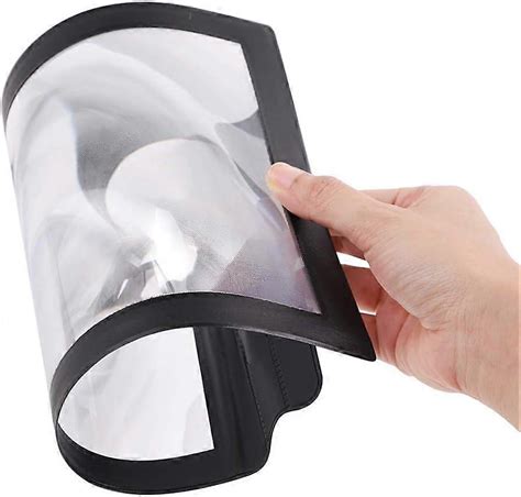 A4 Full Page Reading Magnifying Glass 3 Times Hand Held Reading Aid