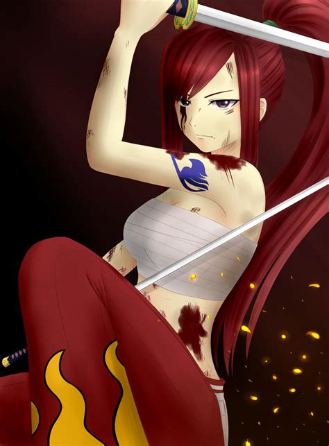 Erza Scarlet [fan Art] By Kshagl On Deviantart