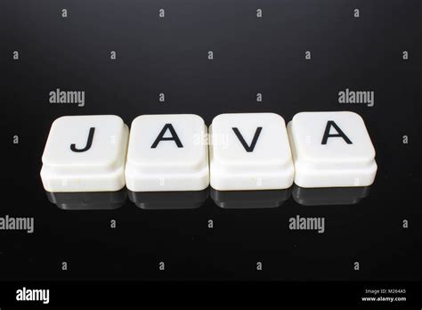 Java Text Word Title Caption Label Cover Backdrop Background Alphabet Letter Toy Blocks On