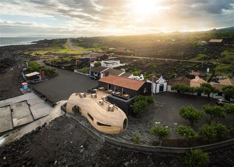 Cella Bar By Fcc Arquitectura Has A Volcanic Stone Barn