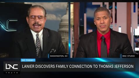 Bncs Shannon Lanier Talks Being A Descendent Of Thomas Jefferson Youtube