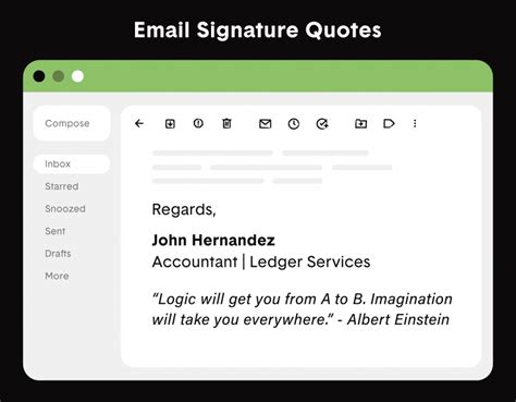 Best Business Quotes For Email Signature At Blake Colleen Blog