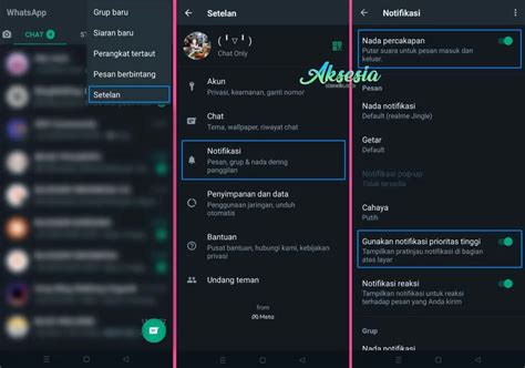 Cara Mengatasi Notifikasi Wa Tidak Muncul Di Atas Layar Aksesia Com