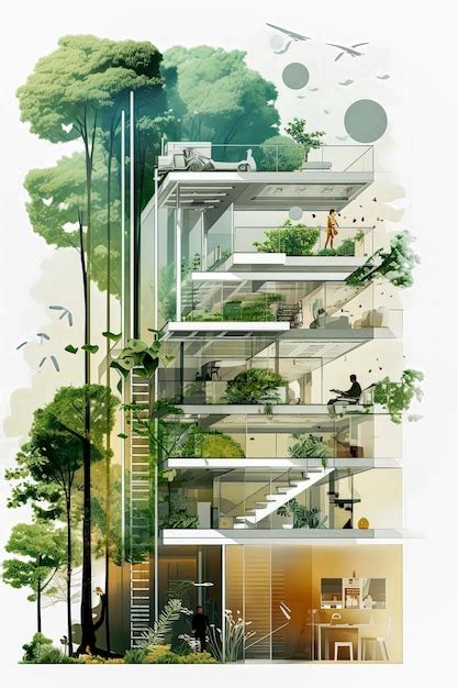 Premium Photo Generative Ai Presentation Diagram Illustration Of