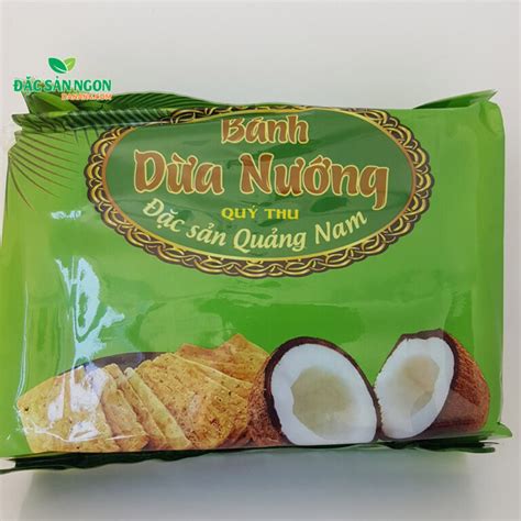 Bánh Dừa Nướng Quý Thu 180g Đặc Sản Quảng Nam