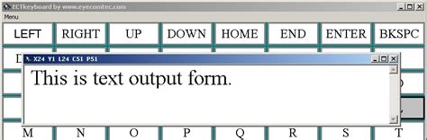 ECTkeyboard Setting Delay Time And Output Forms