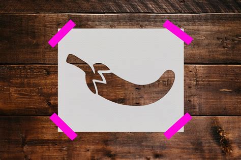 Hot Pepper Stencil Reusable Hot Pepper Stencil Diy Craft Stencil