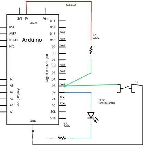 Branchement Bouton Poussoir Ou Interrupteur Français Arduino Forum