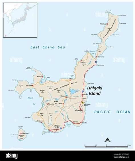 Ishigaki Tourist Map