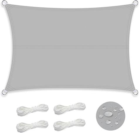 Zhjshou Voile Dombrage Rectangulaire Filet Dombrage Toile Ombrage