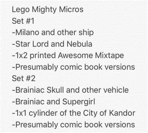 Super Heroes Mighty Micros Page 3 Superheroes Brickpicker