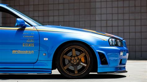 This Nissan Skyline R34 Gt R V Spec Ii Driven By Paul Walker Just Sold For 577 000 Autoevolution