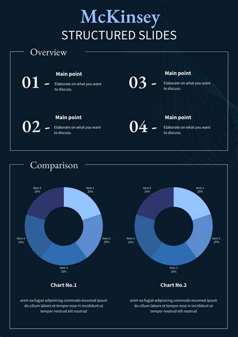 Mckinsey Structured Free Infographics Template — Slidescarnival