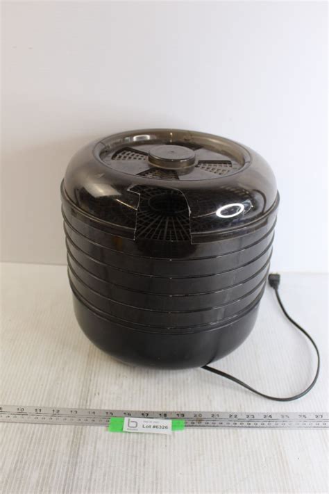 5 Tray Dehydrator Some Damage Untested Bodnarus Auctioneering