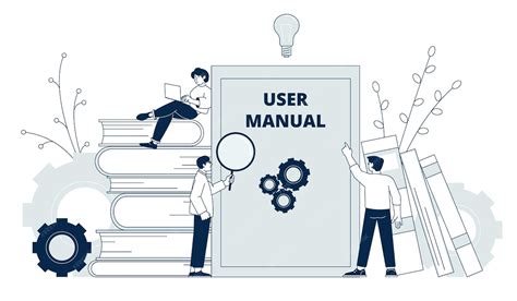 Concept De Manuel Dutilisation Guides Dentreprise Classeur D