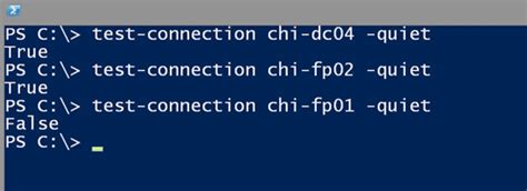 Test Network Connectivity With PowerShell Test Connection Petri