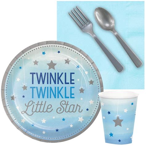Twinkle Twinkle Little Star Blue Snack Party Pack