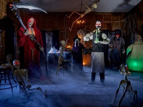 6 Ft Bartender Dean The Deathologist Animated Halloween Led Prop Home