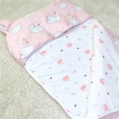 순면 아기 유아 침낭 어린이집 낮잠 이불 배게 세트 백조 티몬