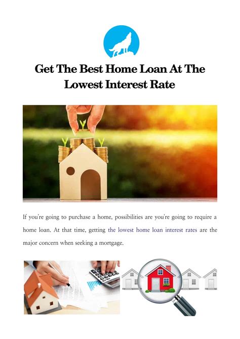 Ppt Get The Best Home Loan At The Lowest Interest Rate Powerpoint
