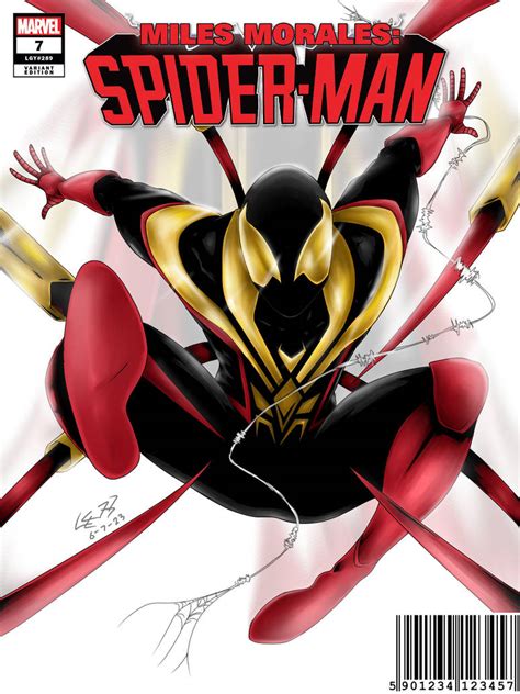 Iron Spider Miles Morales Cover By Maisis616 On Deviantart