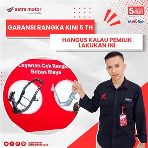Garansi Rangka Motor Honda Kini Tahun Hangus Kali Pemilik Lakukan Ini