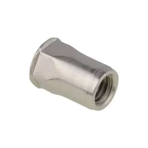 Qty 100 Stainless Large Flange Half Hex M8 8mm X 05 3 Grip Nutsert
