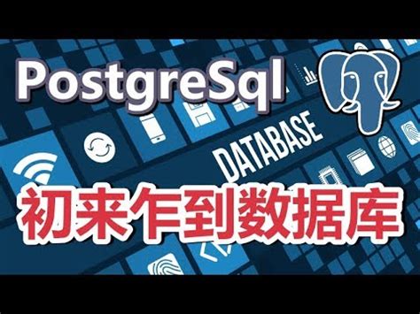 PostgreSQL入门初来乍到数据库 YouTube