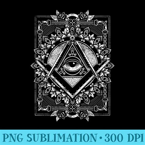 Freemason All Seeing Eye The Masonic Square Compasses Down Inspire