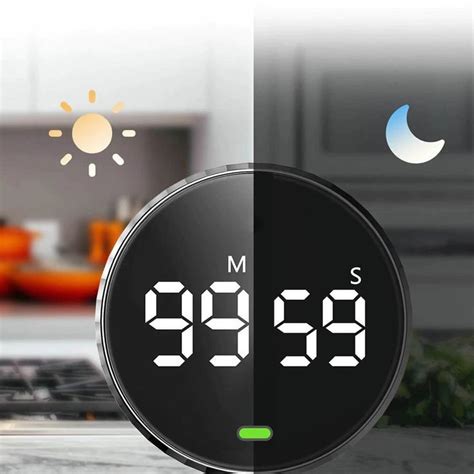 Magnetic Digital Timer Led Clock Mounteen Led Clock Clock Digital