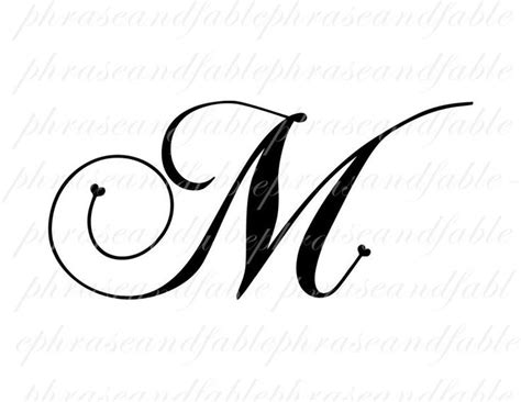 Tipos De Letra M Para Nick ― Letra M Diferente E Personalizada