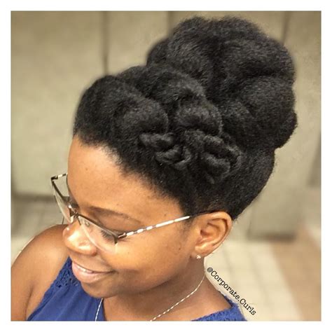 8 Natural Hairstyles For Work To Try This Week Naturally You