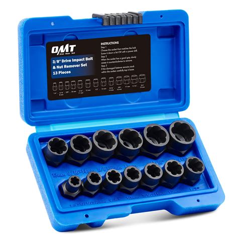 Buy Orion Motor Tech Impact Nut And Bolt Extraction Tool Set Rusted