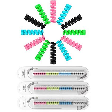 Spiral Charger Spring Cable Protectors Data Cable Saver At ₹ 4piece