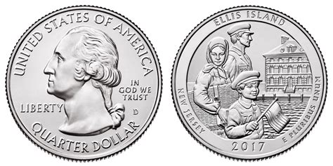 2017 D Ellis Island Quarter Coin Value Prices Photos And Info